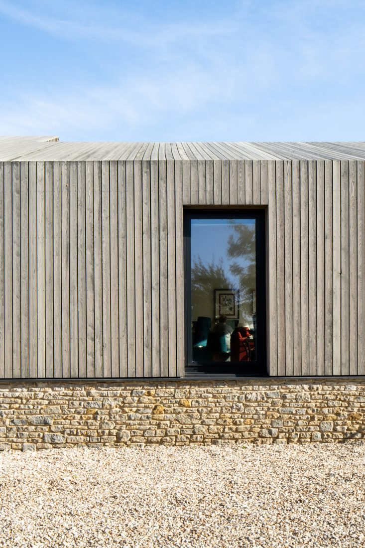 Coffey completes three-volume timber-clad home on Dorset coast