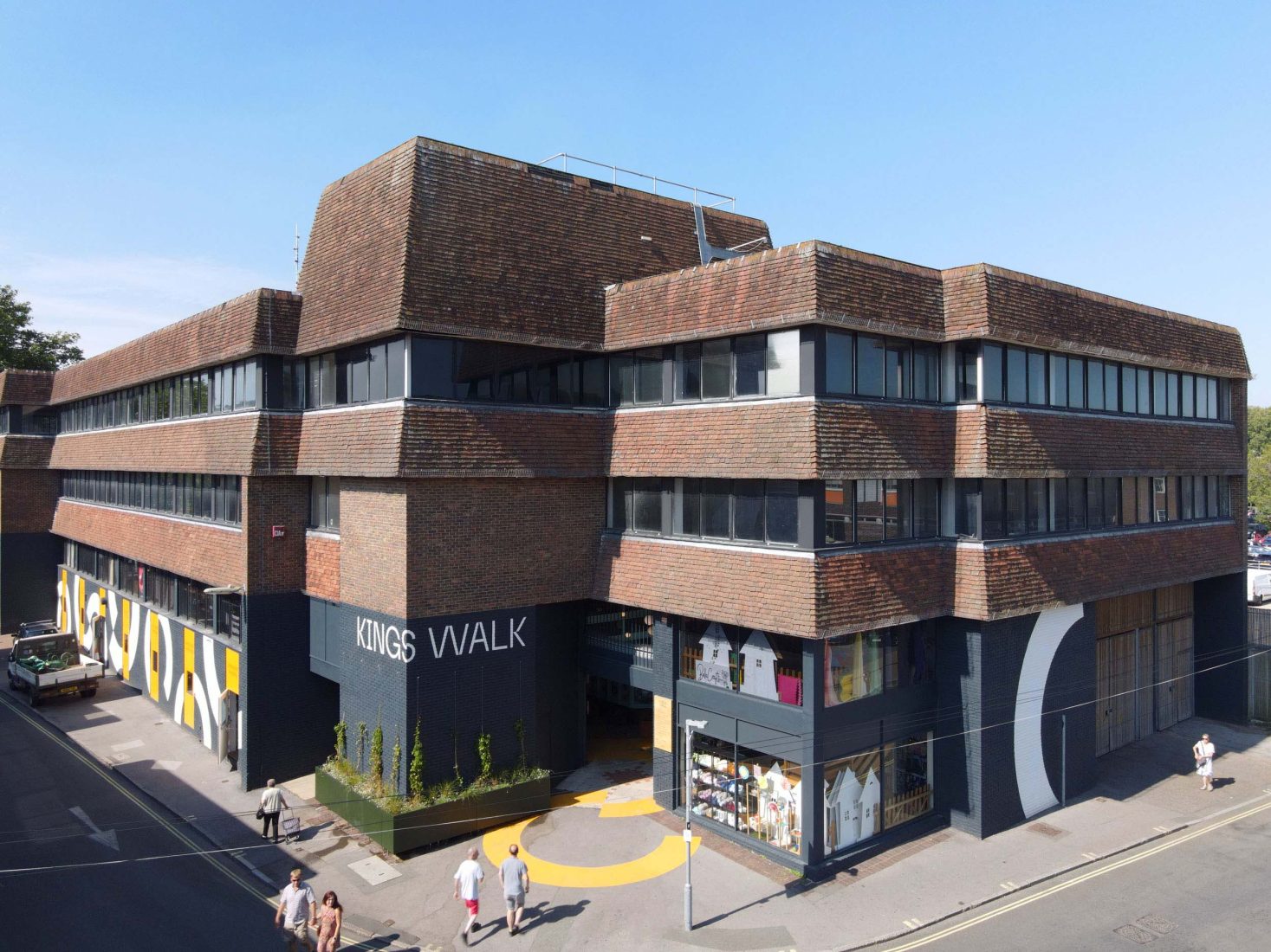 Studio Multi reactivates 1970s shopping arcade in Winchester