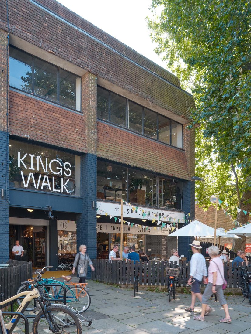 Studio Multi reactivates 1970s shopping arcade in Winchester