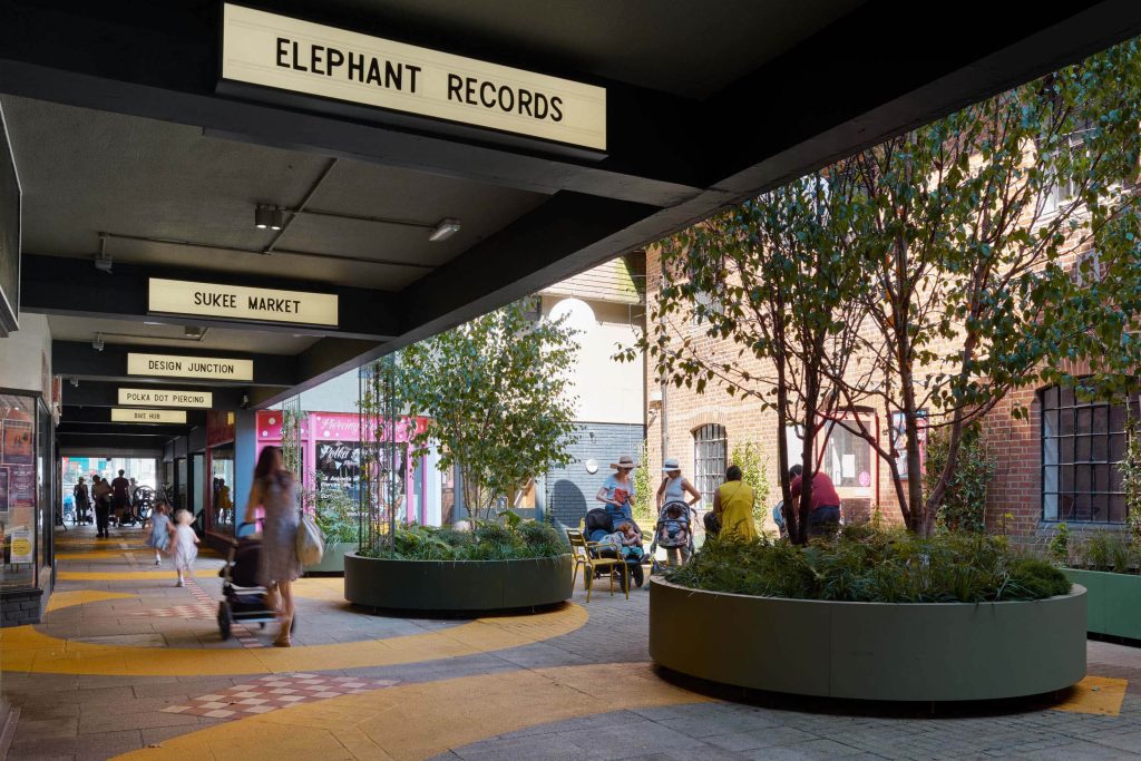 Studio Multi reactivates 1970s shopping arcade in Winchester