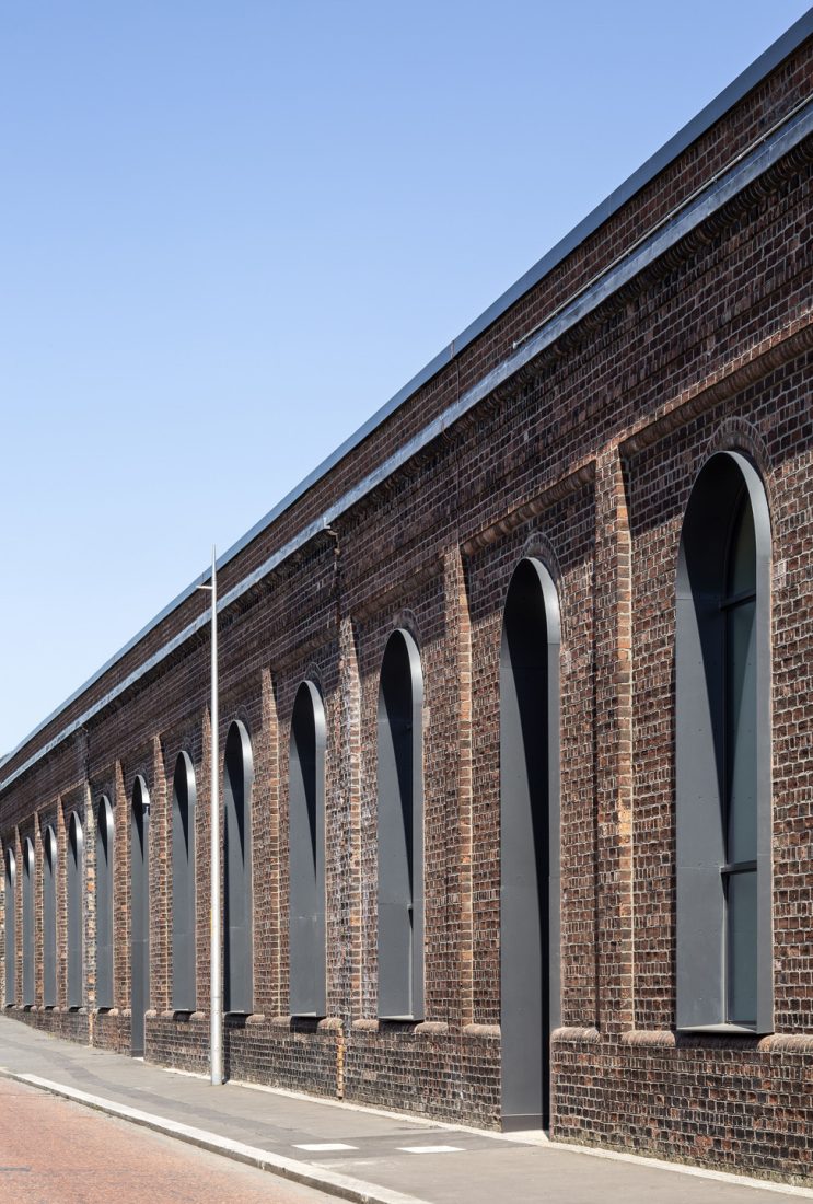 INCH and Sheppard Robson convert disused gas purifier shed to workspace