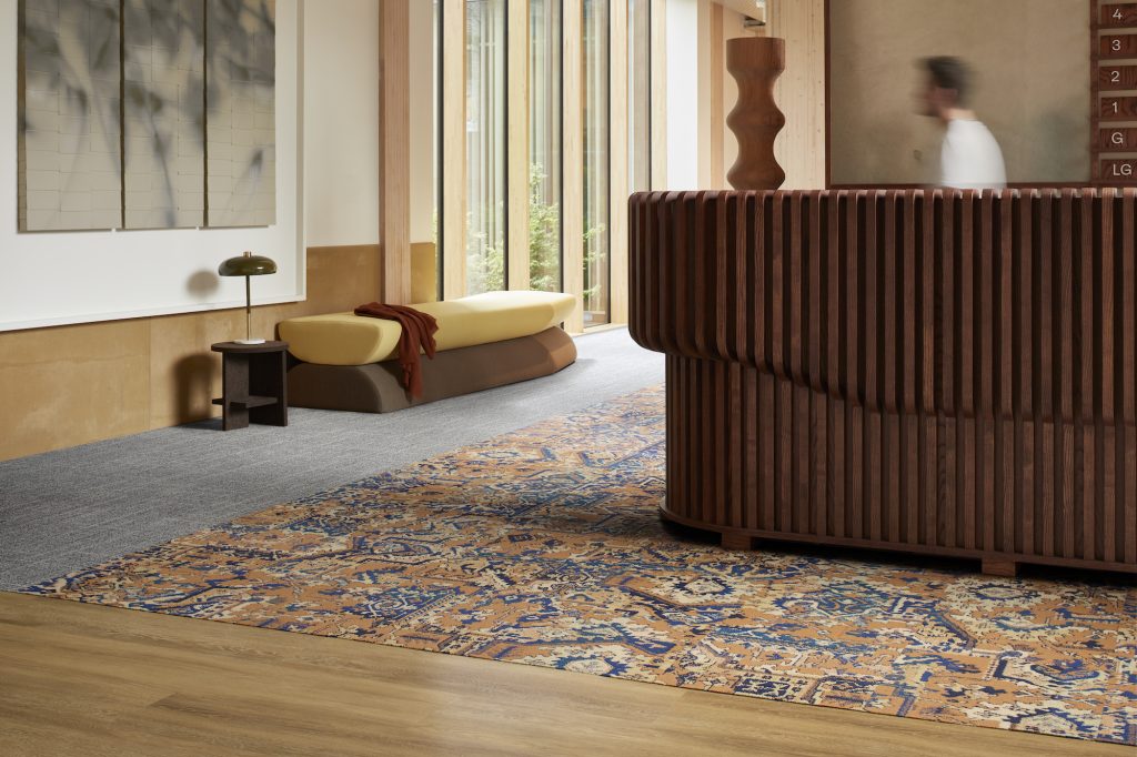 Interface brings the Past Forward with carpet tile collection inspired ...