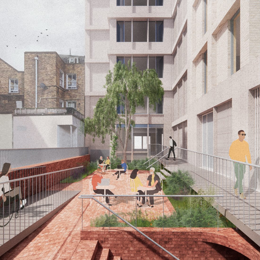 Haptic gets go-ahead to retrofit Grays Inn Road office and add new flats