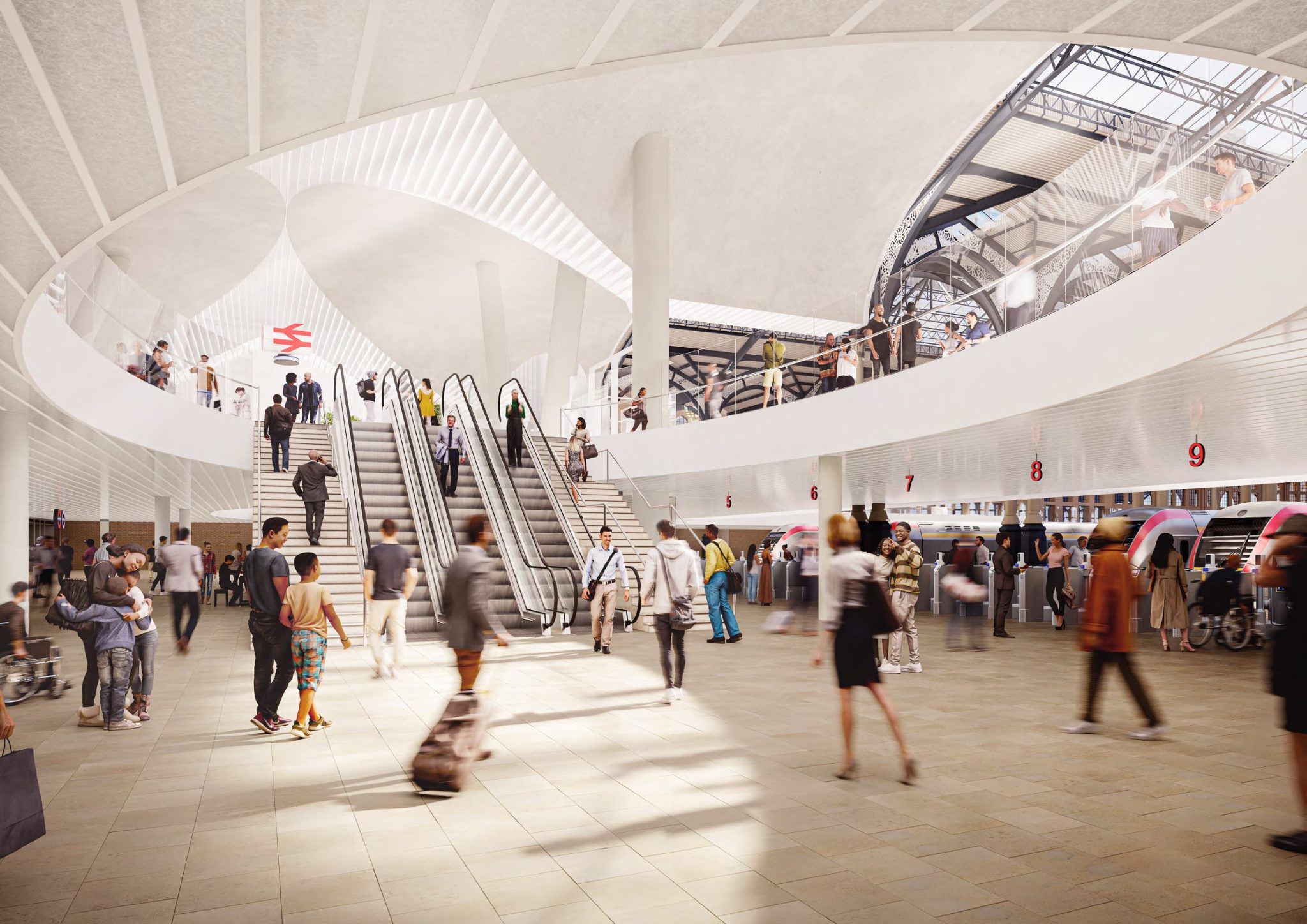 Herzog & de Meuron images of controversial Liverpool St station scheme ...