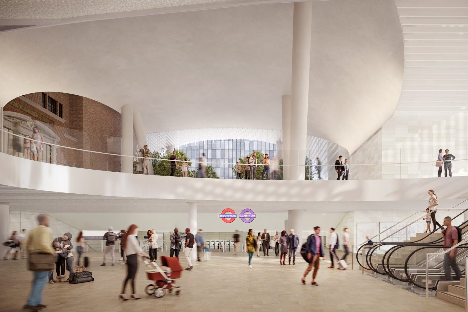 Herzog & de Meuron images of controversial Liverpool St station scheme ...