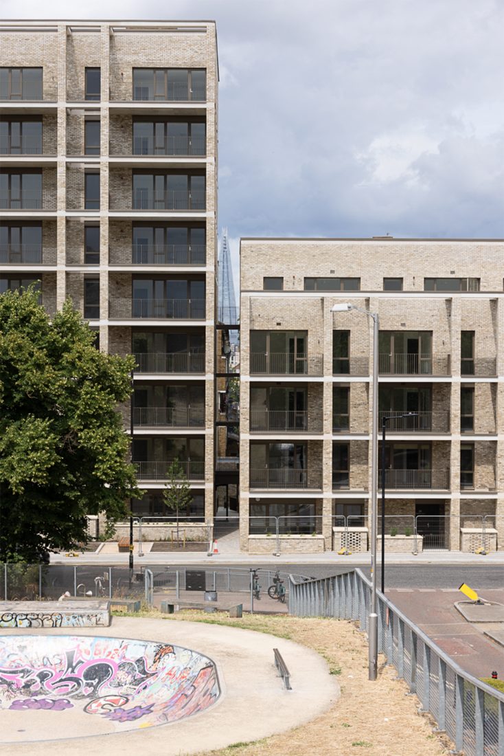 Weston Williamson completes housing scheme on North Peckham Estate