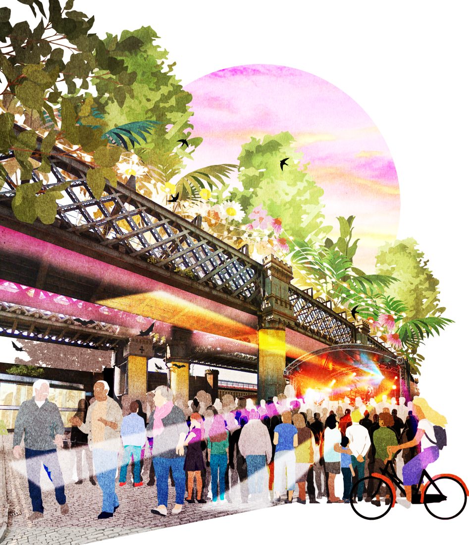 BDP unveils images of proposed Manchester ‘High Line’