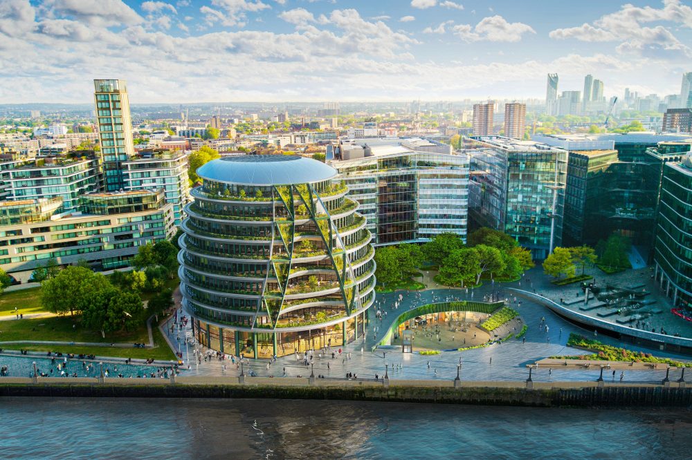 Gensler unveils design to remake Foster's City Hall building