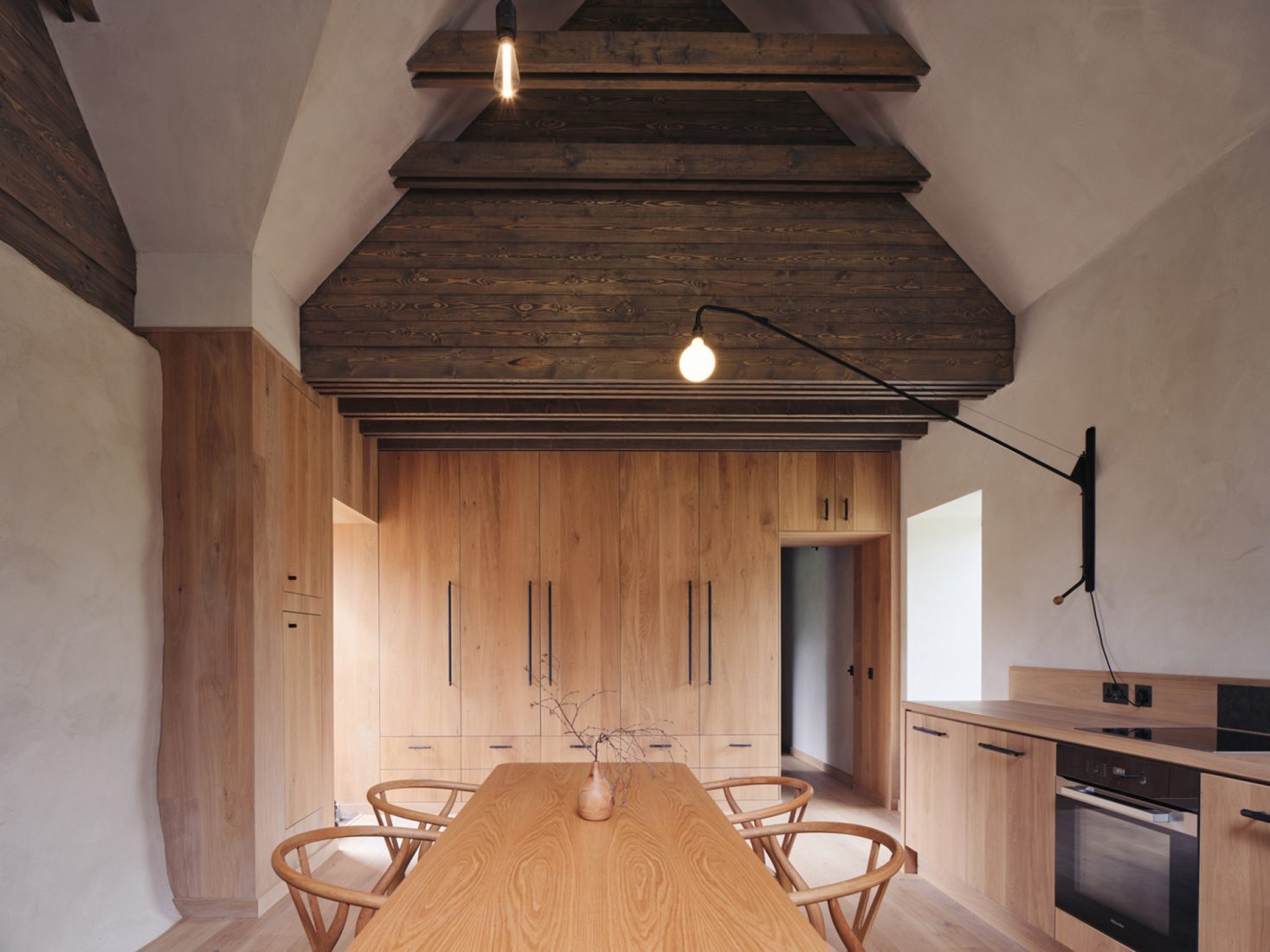 Moxon Architects converts Highland farmstead into guesthouse and studio