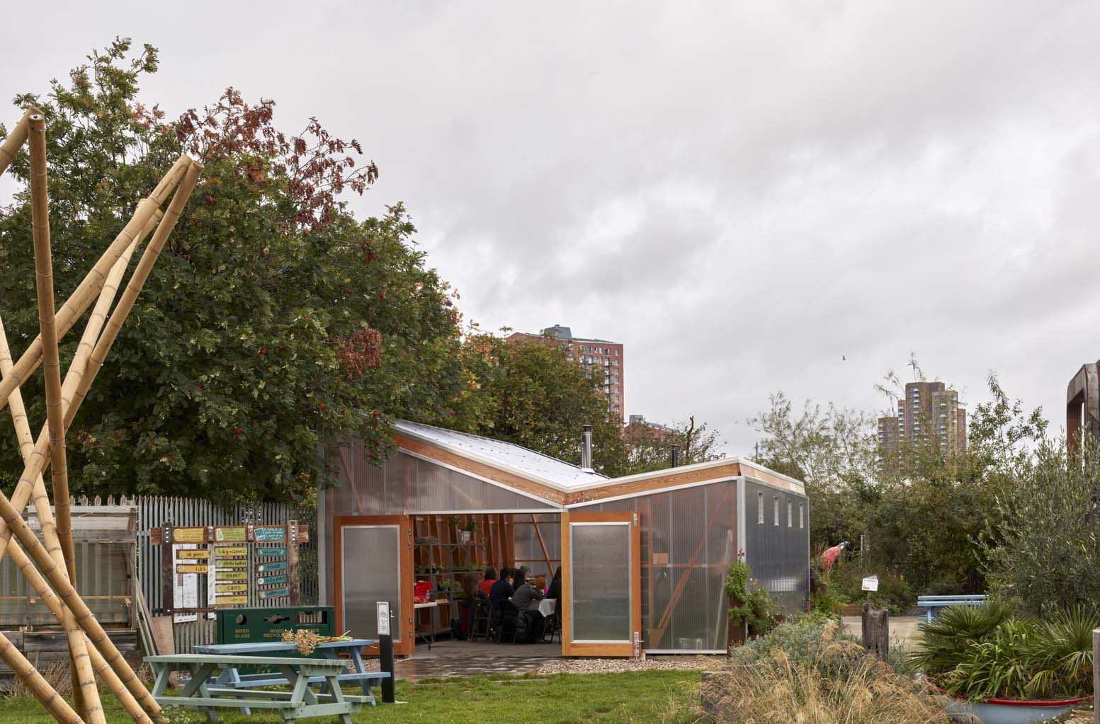 University of Westminster completes community space at London’s Cody Dock