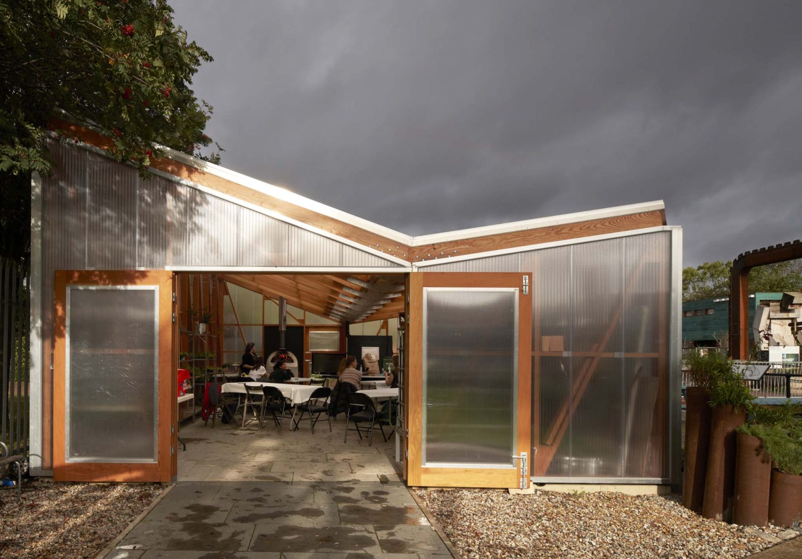 University of Westminster completes community space at London’s Cody Dock