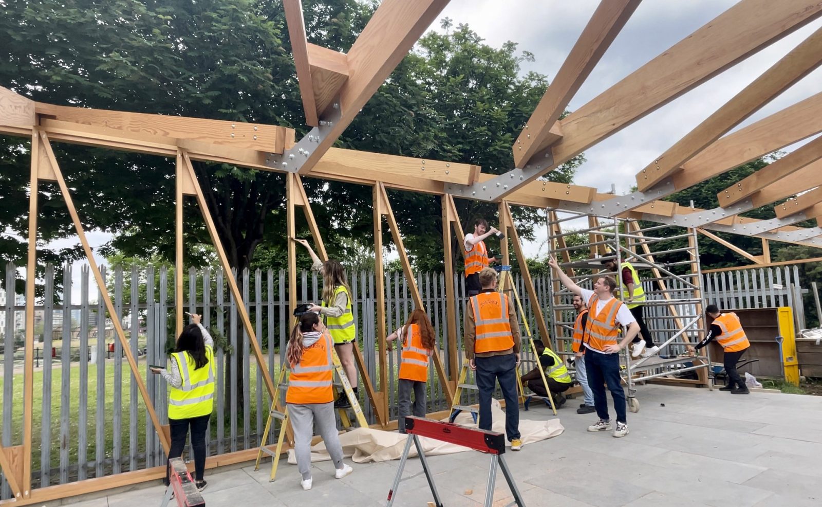 University of Westminster completes community space at London’s Cody Dock