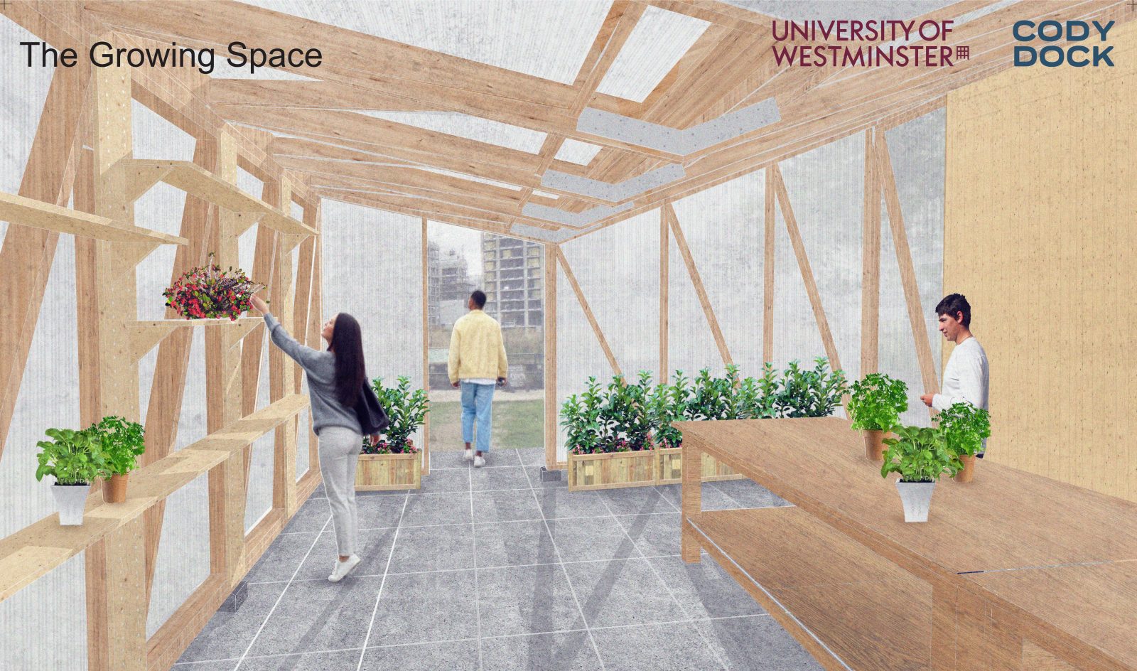 University of Westminster completes community space at London’s Cody Dock