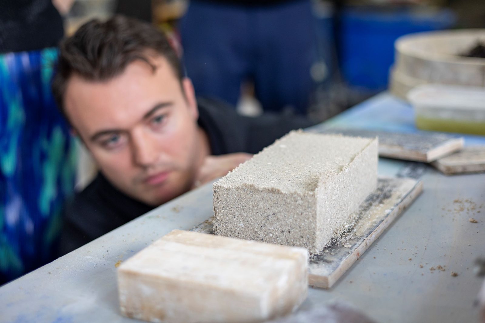 ‘Carbon neutral’ brick developed by Carmody Groarke and Seratech team