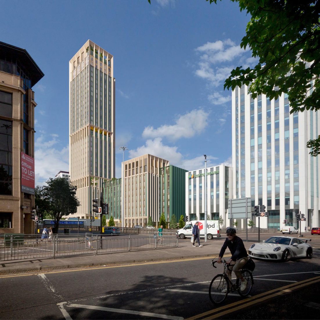 Hawkins\Brown to break Scottish high-rise record with 36-storey student ...