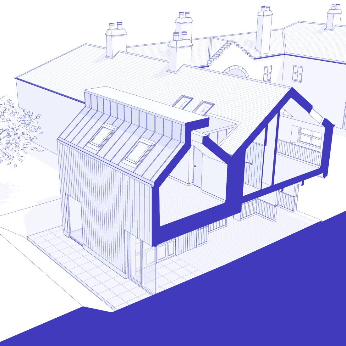 TAP creates two courtyard dwellings from former stable