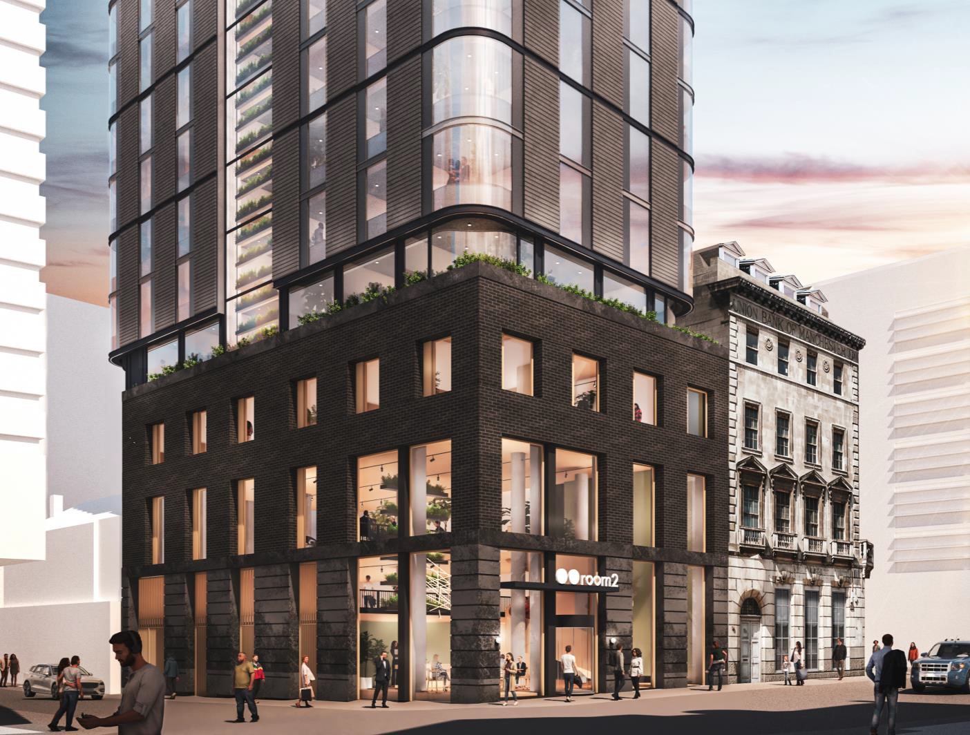 Bennetts Associates plans ‘net zero’ tower for Manchester
