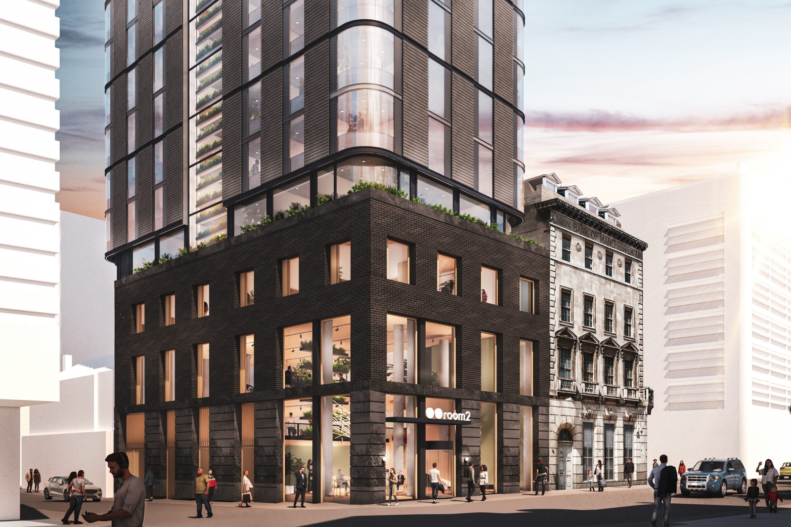 Bennetts Associates plans ‘net zero’ tower for Manchester