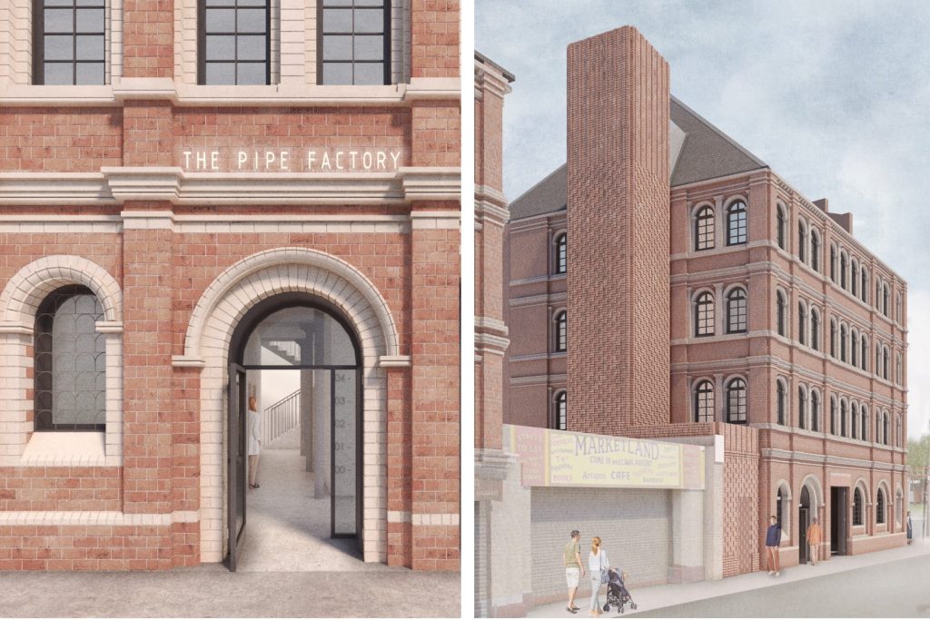 O’DonnellBrown gets planning consent for retrofit of historic pipe factory