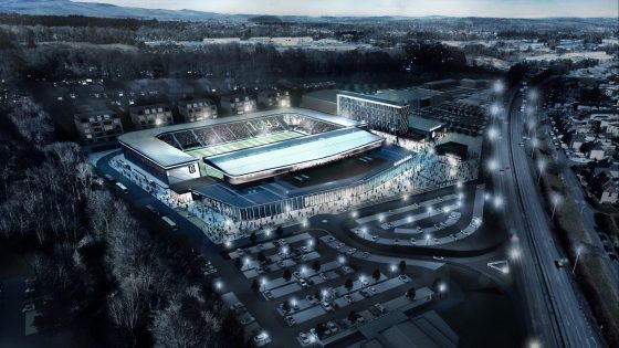 Holmes Miller reveals concept design for new Dundee FC stadium