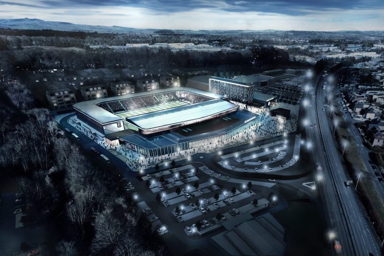 Holmes Miller reveals concept design for new Dundee FC stadium
