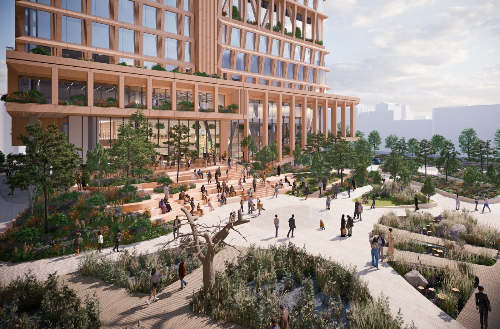 3XN’s rejigged Euston Tower overhaul approved