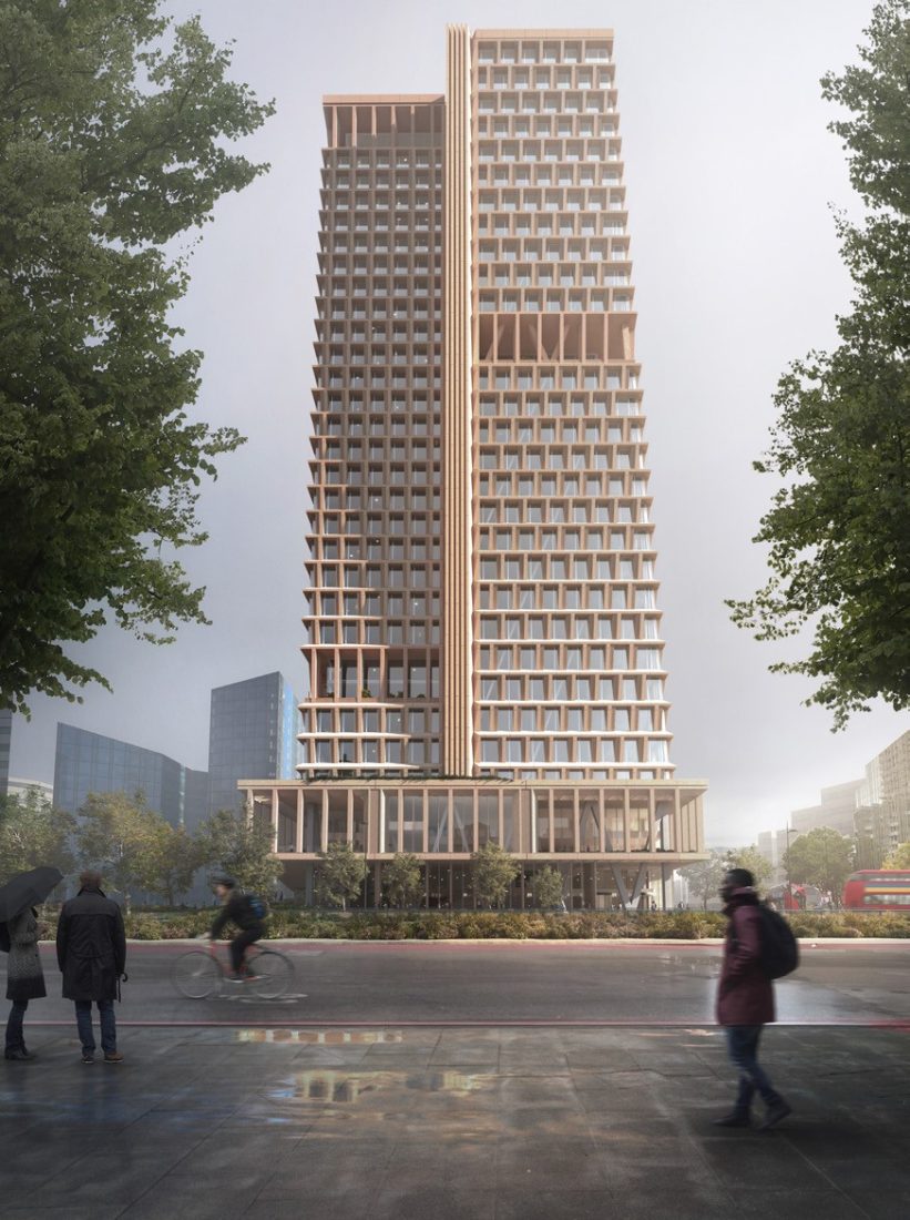 3XN submits Euston Tower overhaul for planning