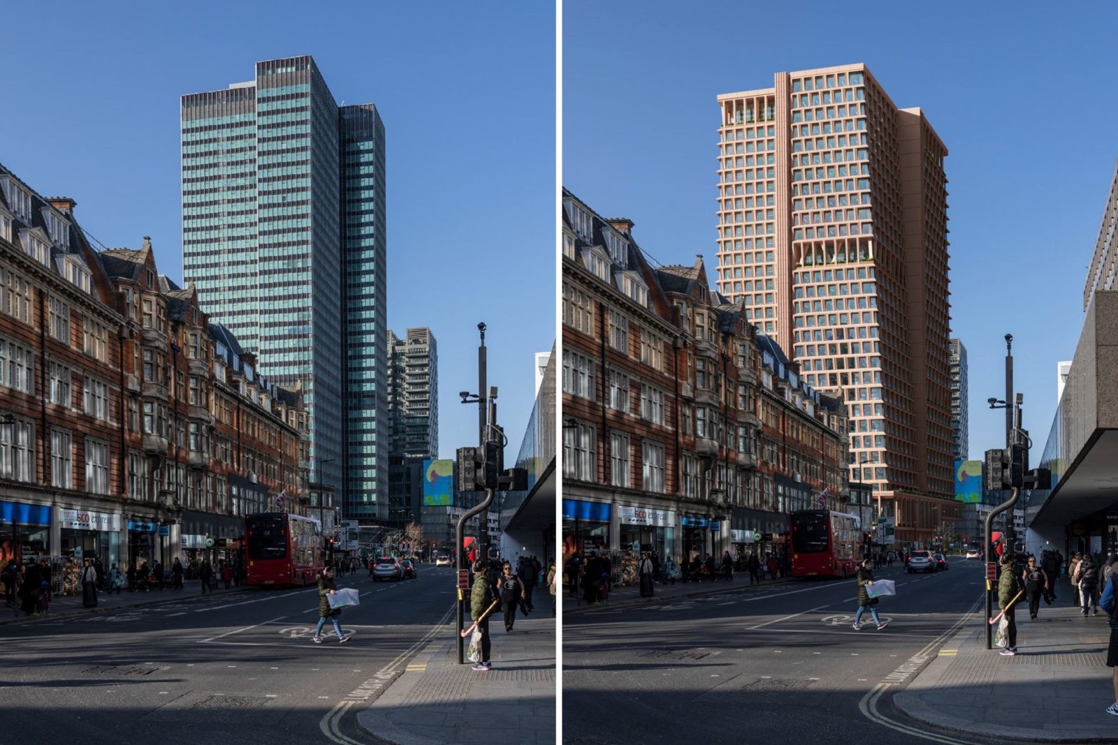 3XN submits Euston Tower overhaul for planning