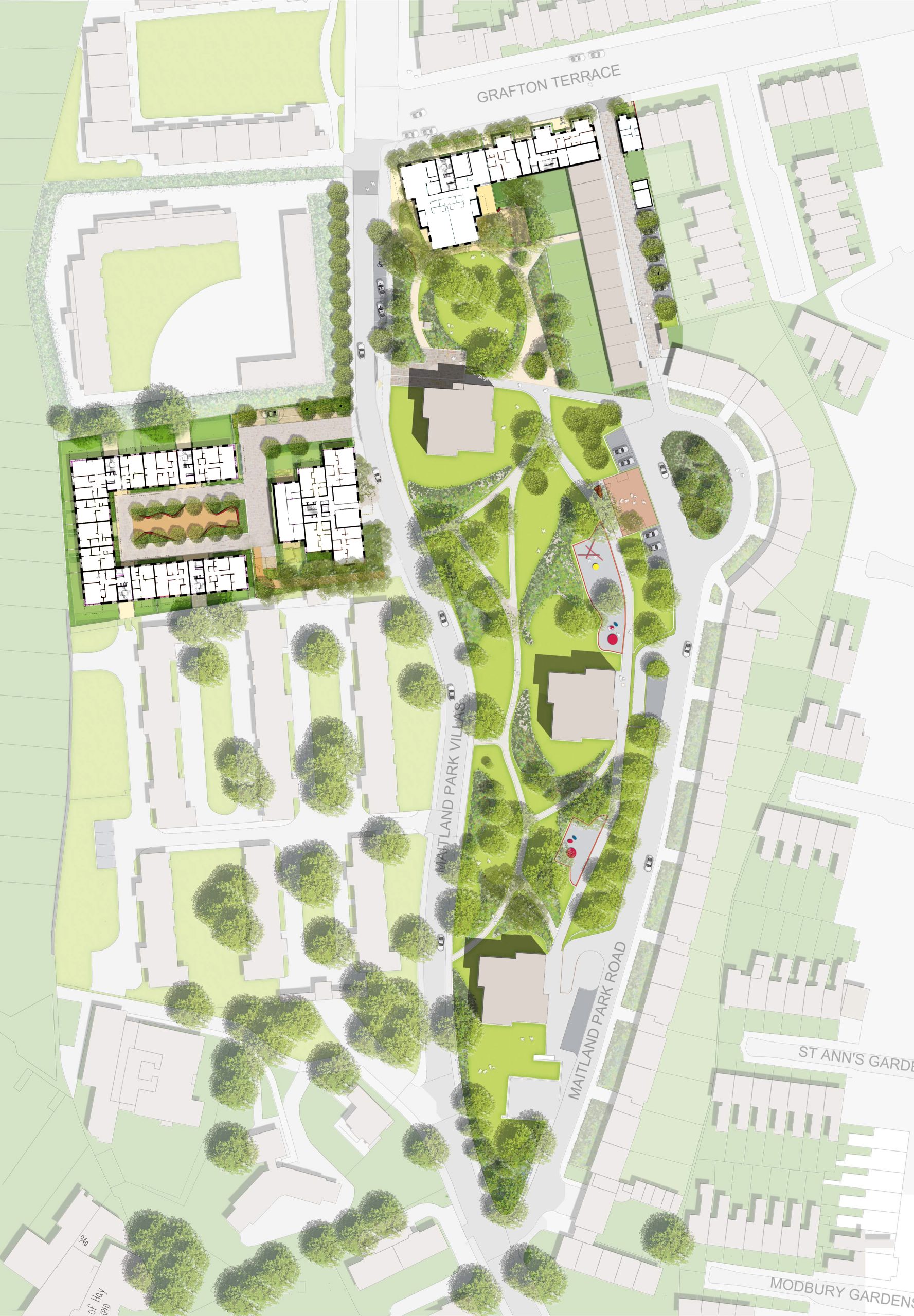 Cullinan Studio completes 119 infill homes for Camden Council