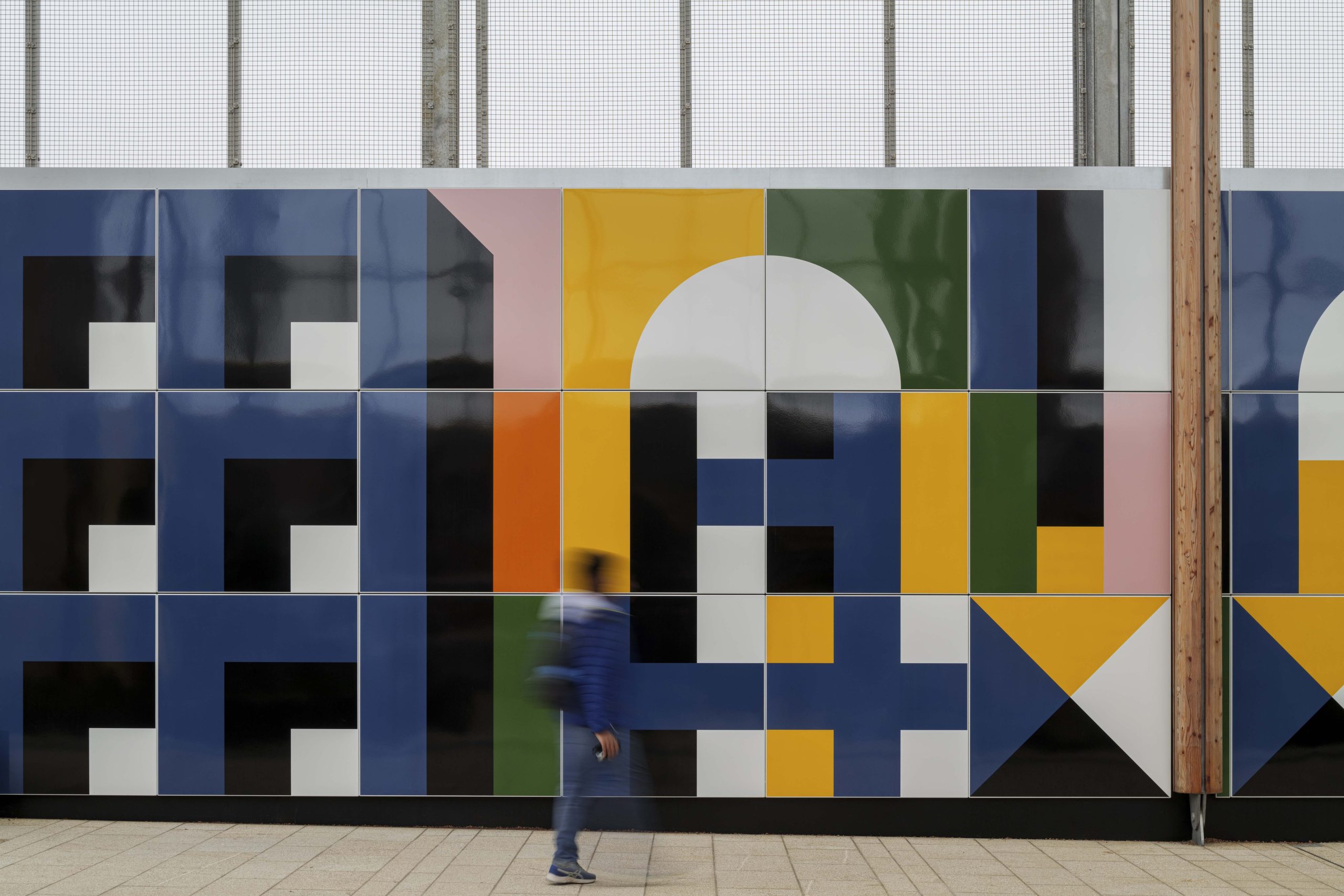 Studio Egret West and shedkm complete station entrance for Brent Cross West