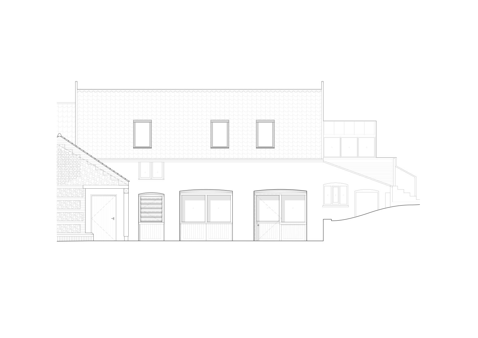Alexander Hills Architects reconfigures Norfolk flint farmhouse