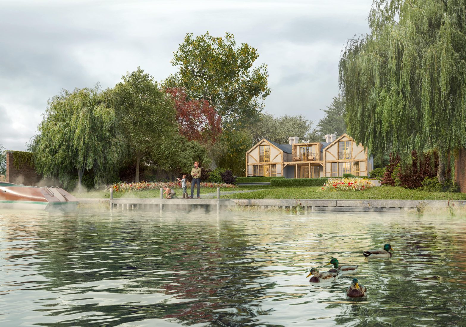 Baca reveals proposals for world’s largest amphibious house