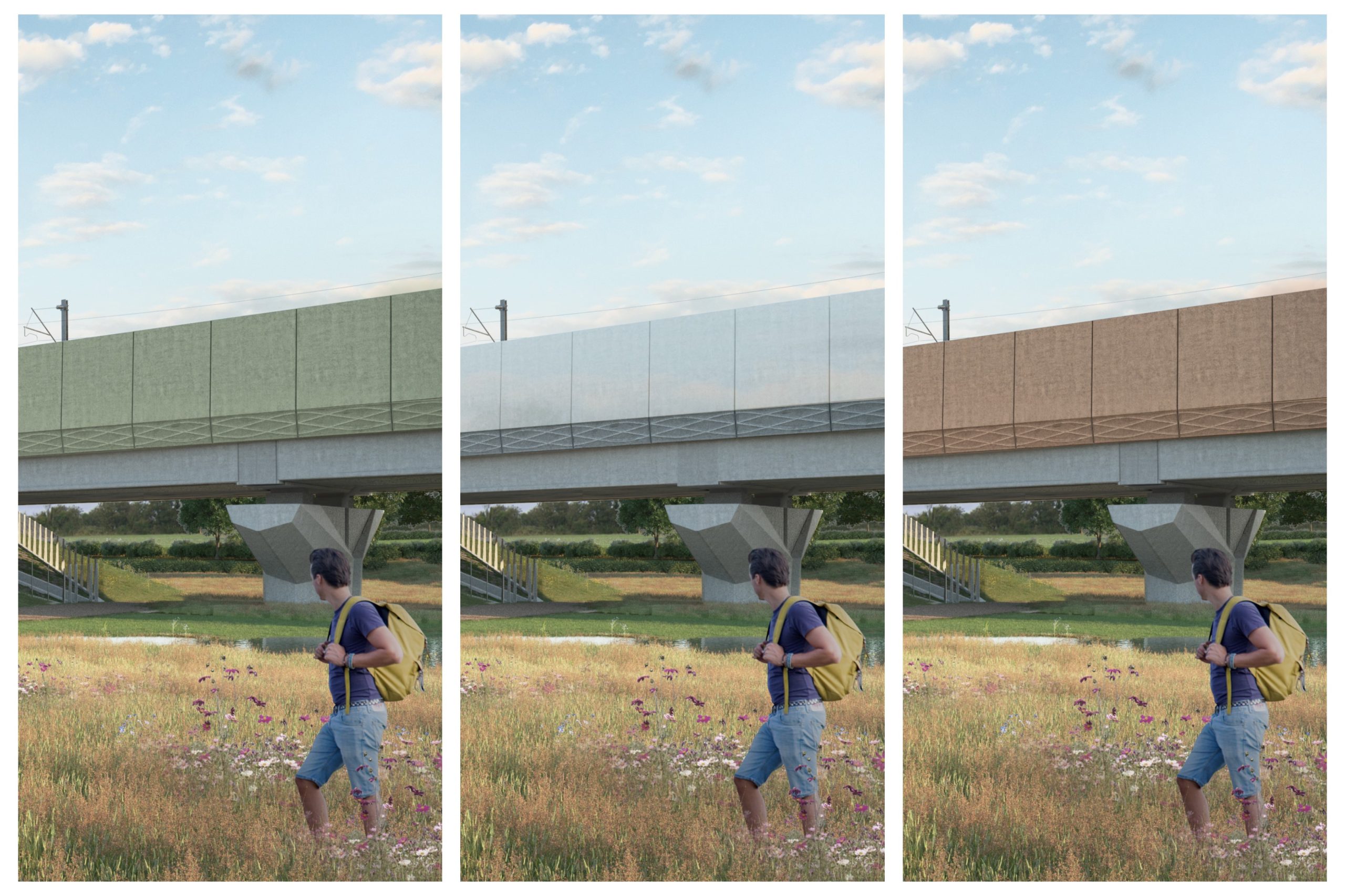 Weston Williamson’s ‘polished’ HS2 viaduct design selected in public vote