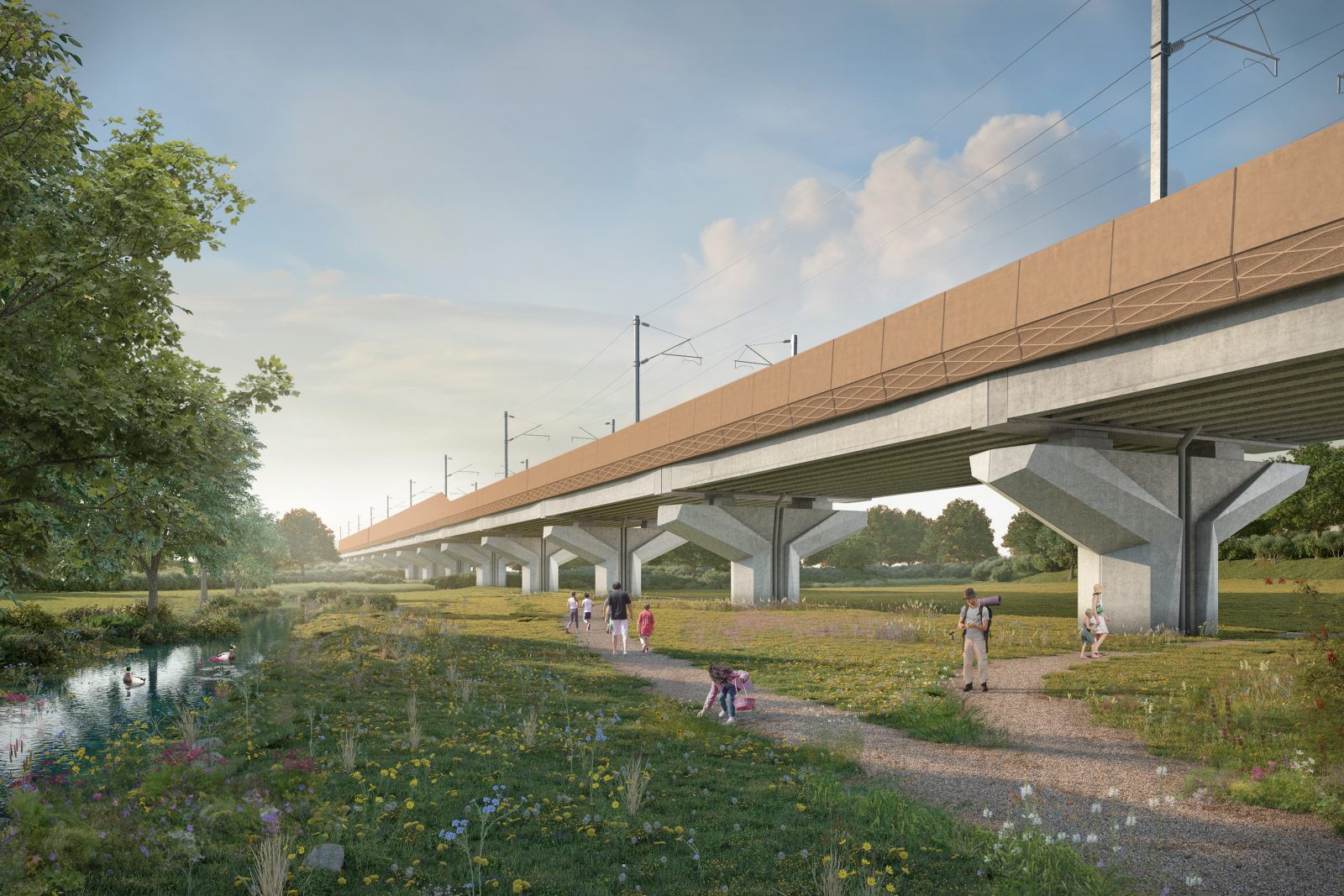 Weston Williamson puts HS2 viaduct design to public vote