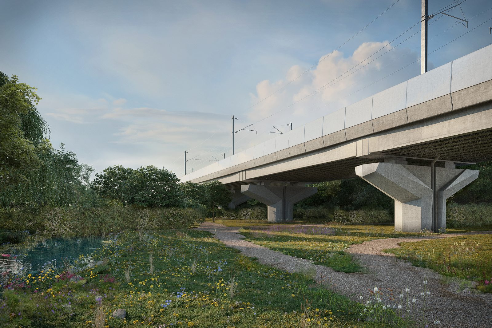 Weston Williamson puts HS2 viaduct design to public vote