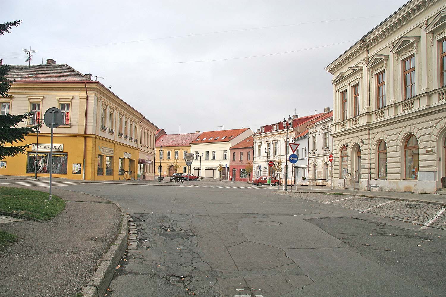 Český Brod squares, Czechia