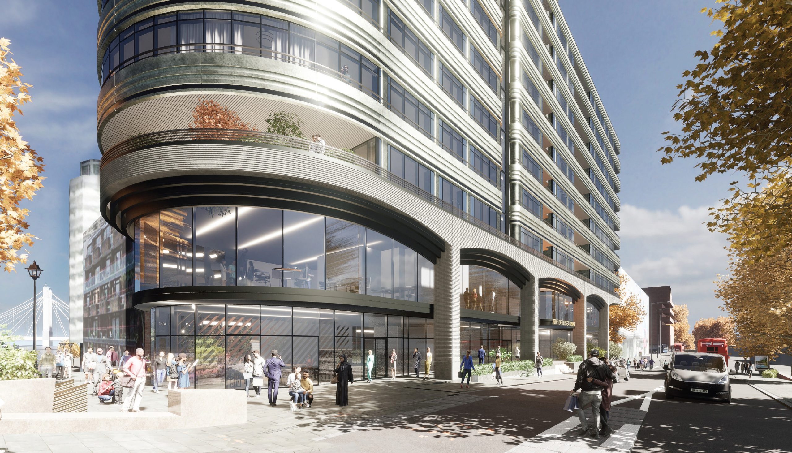 Farrells tower planned for plot close to Fosters + Partners HQ