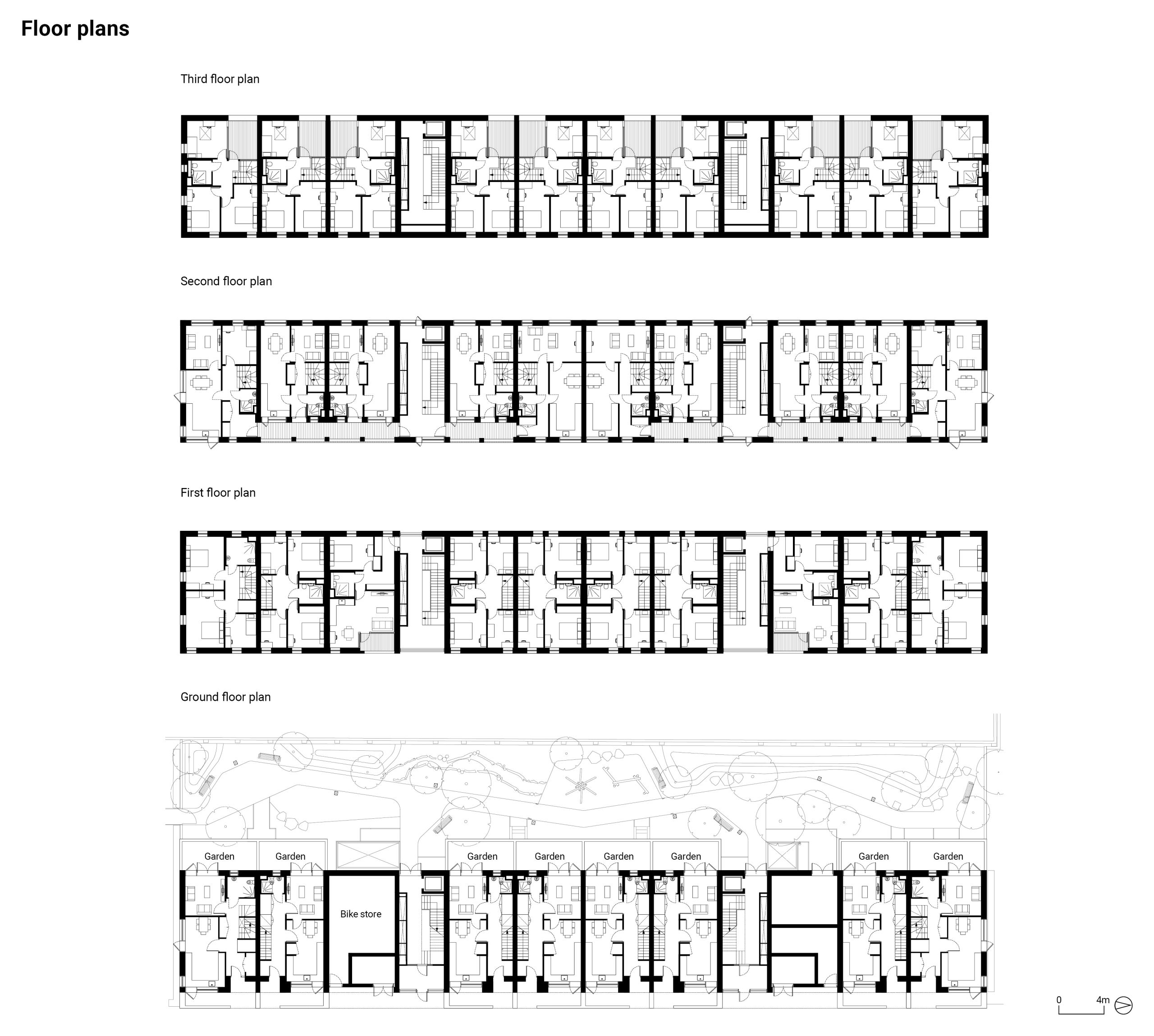 Meridian lines: Urban Projects Bureau housing at Meridian Water