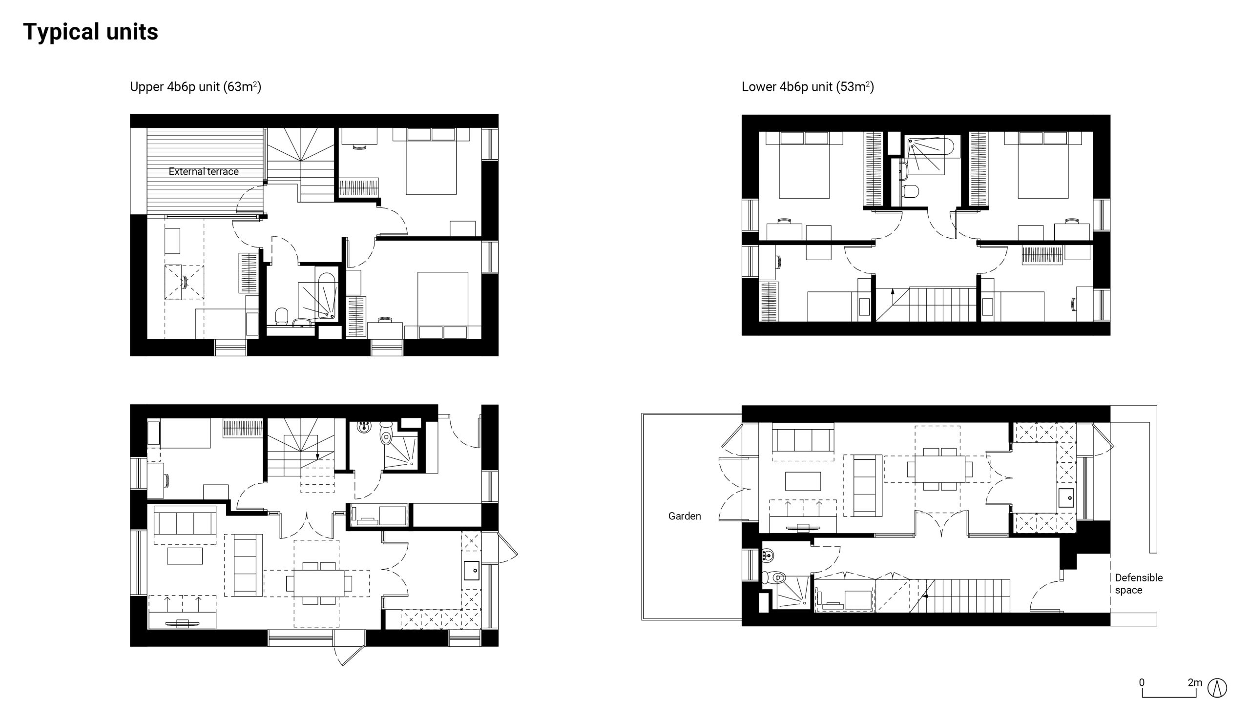 Meridian lines: Urban Projects Bureau housing at Meridian Water