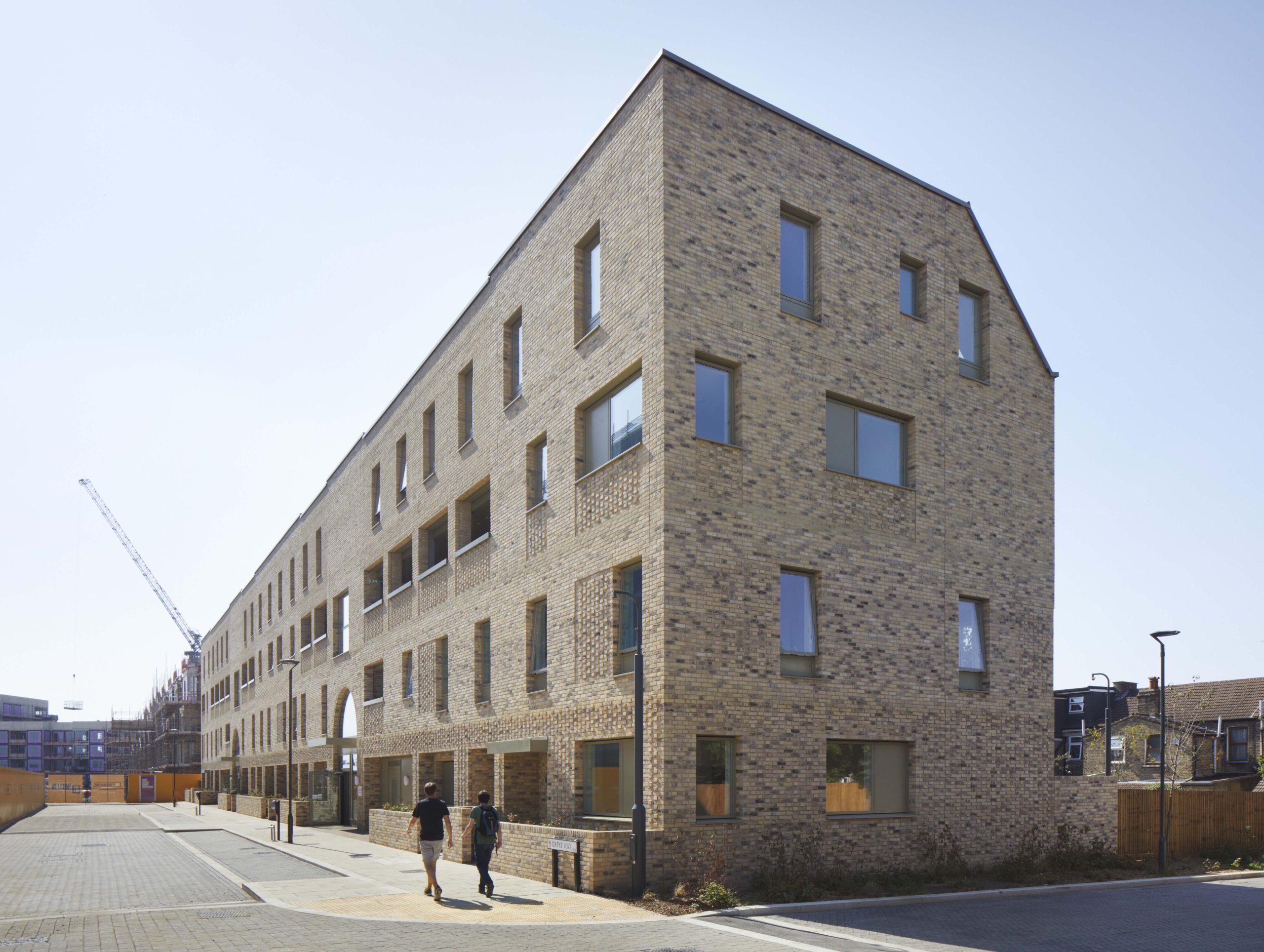 Meridian lines: Urban Projects Bureau housing at Meridian Water