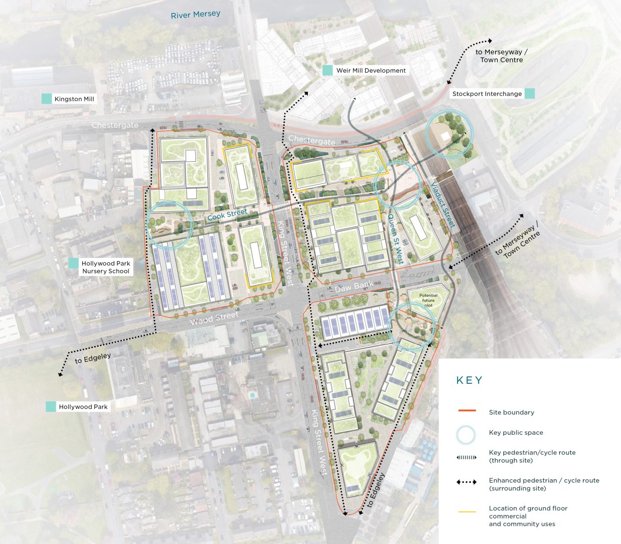 Shedkm and Planit unveil £250m Stockport masterplan