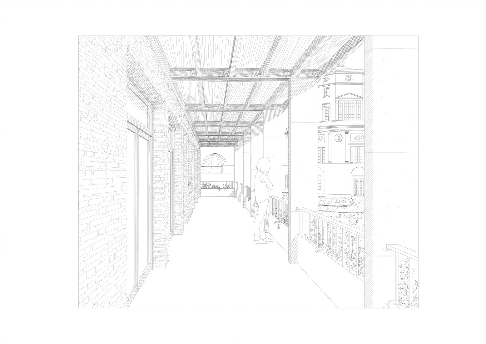 Feilden Fowles’ Oxford student homes and dining hall approved