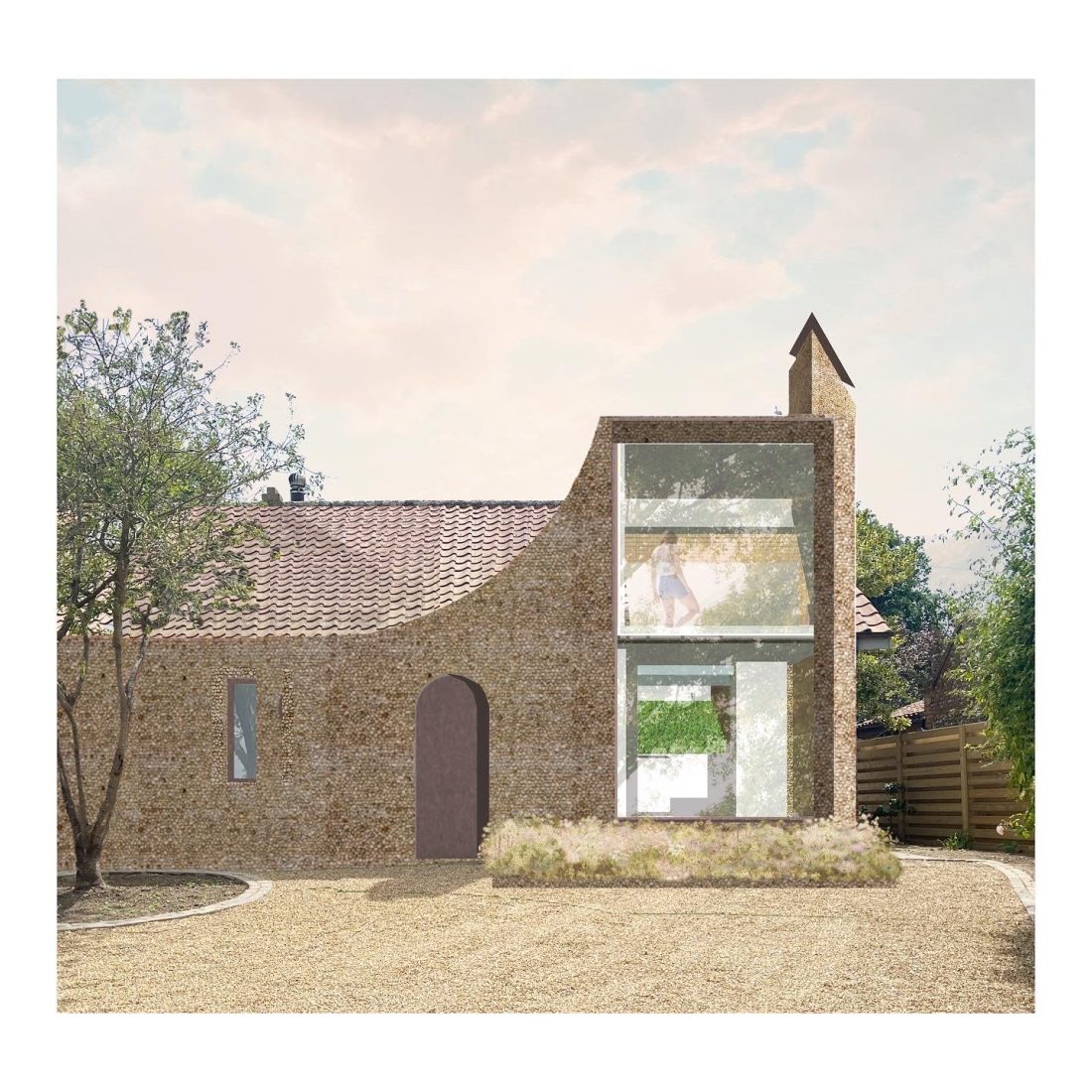 Michael Collins Architects wins planning for Flemish-inspired bungalow ...