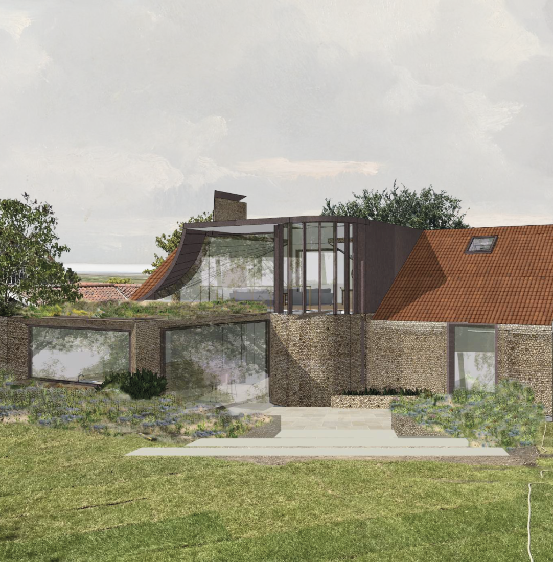 Michael Collins Architects wins planning for Flemish-inspired bungalow ...