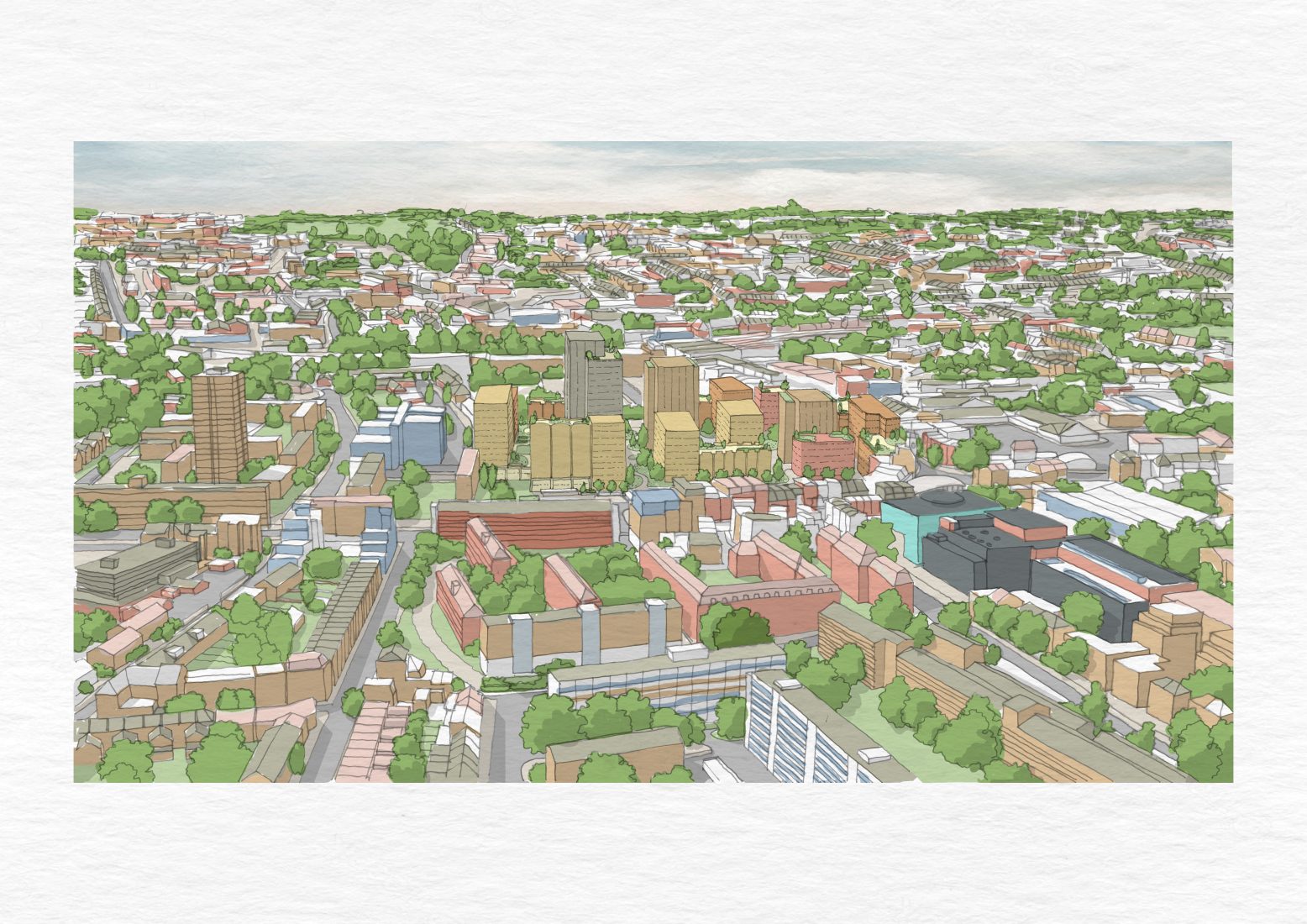 dRMM unveils first designs for 850-home Peckham estate regeneration