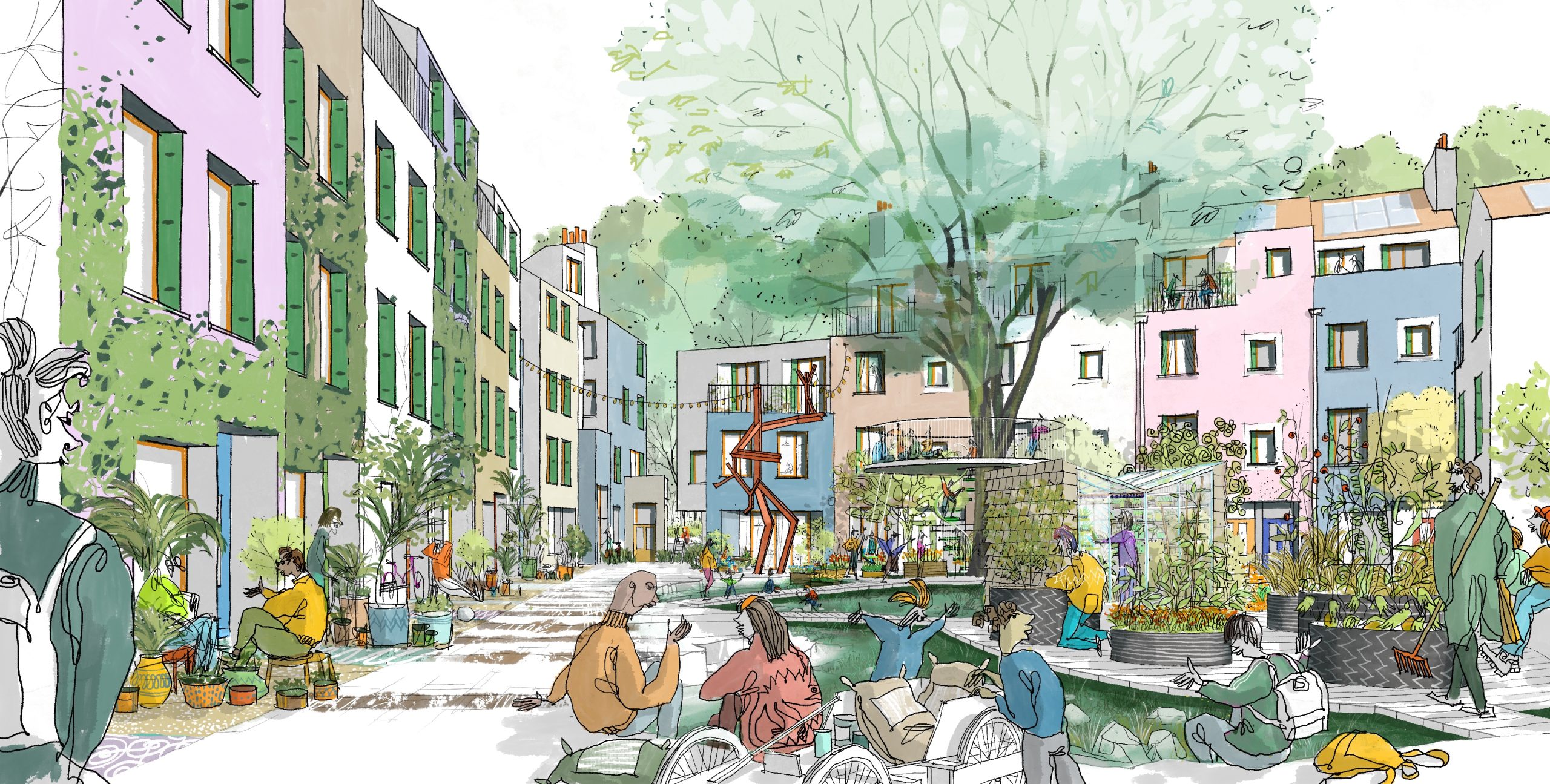 UK's largest all-timber development given green light in Lewes