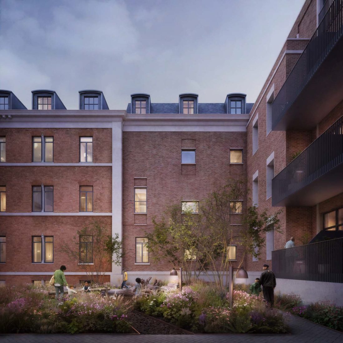 AHMM submits 270-home scheme for east London ‘mulberry tree’ site