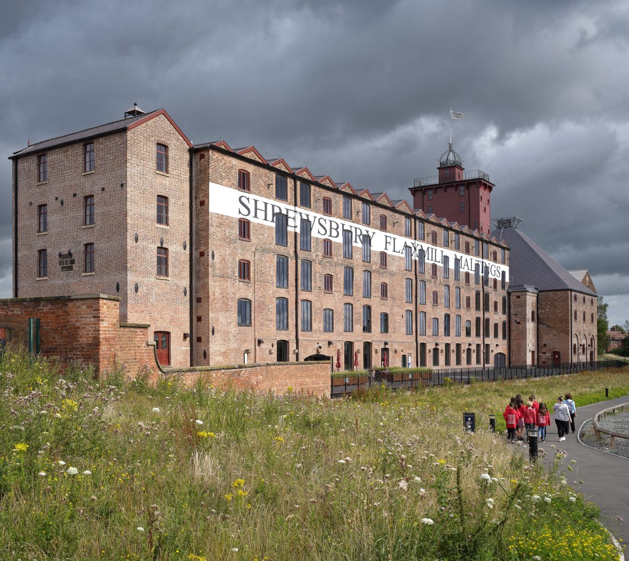 Peter Barber wins contest for homes at listed Shrewsbury mill