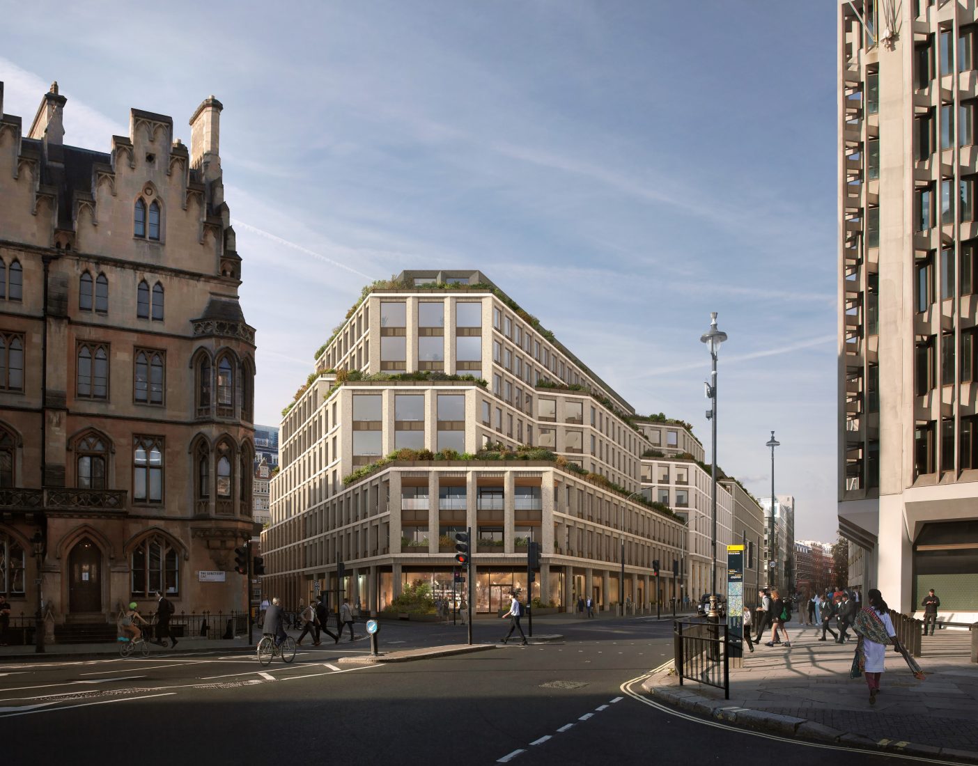 AHMM wins approval for part-demolition office scheme next to ...