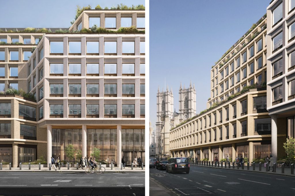 AHMM submits plans for office overhaul and extension near Westminster Abbey